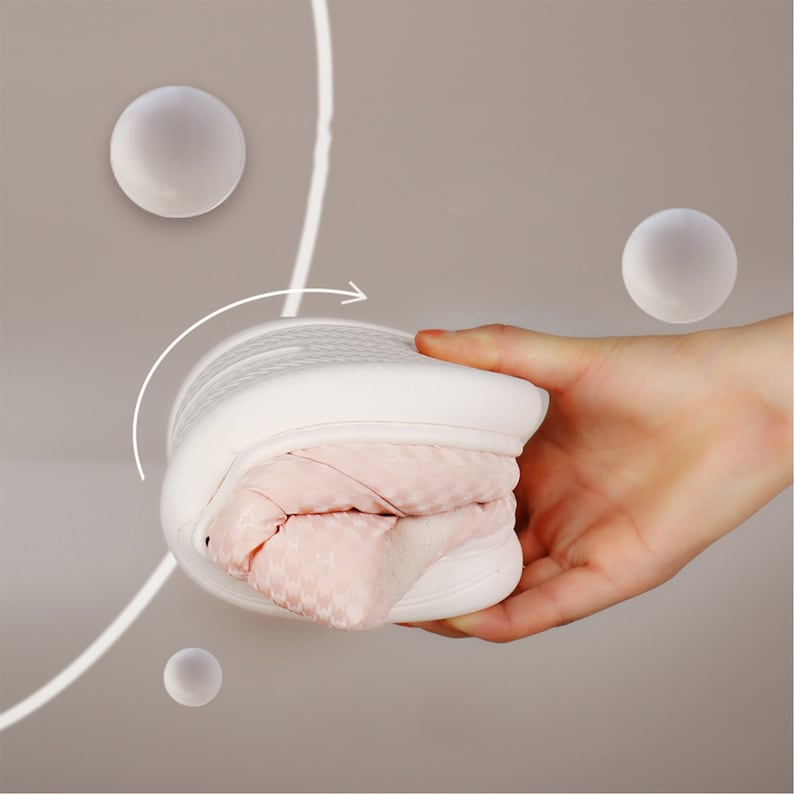 80% Duck Down Winter Slippers: Non-slip Warm House Shoes for Women Men ...