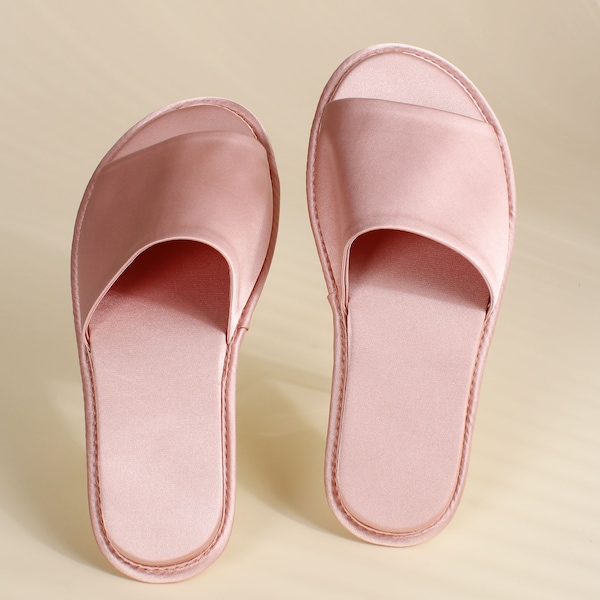 Satin Slippers - Etsy