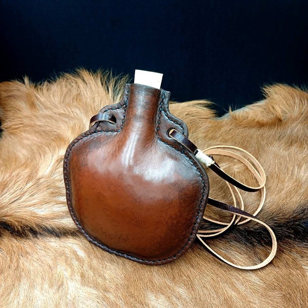 Leather Waterskin - Etsy