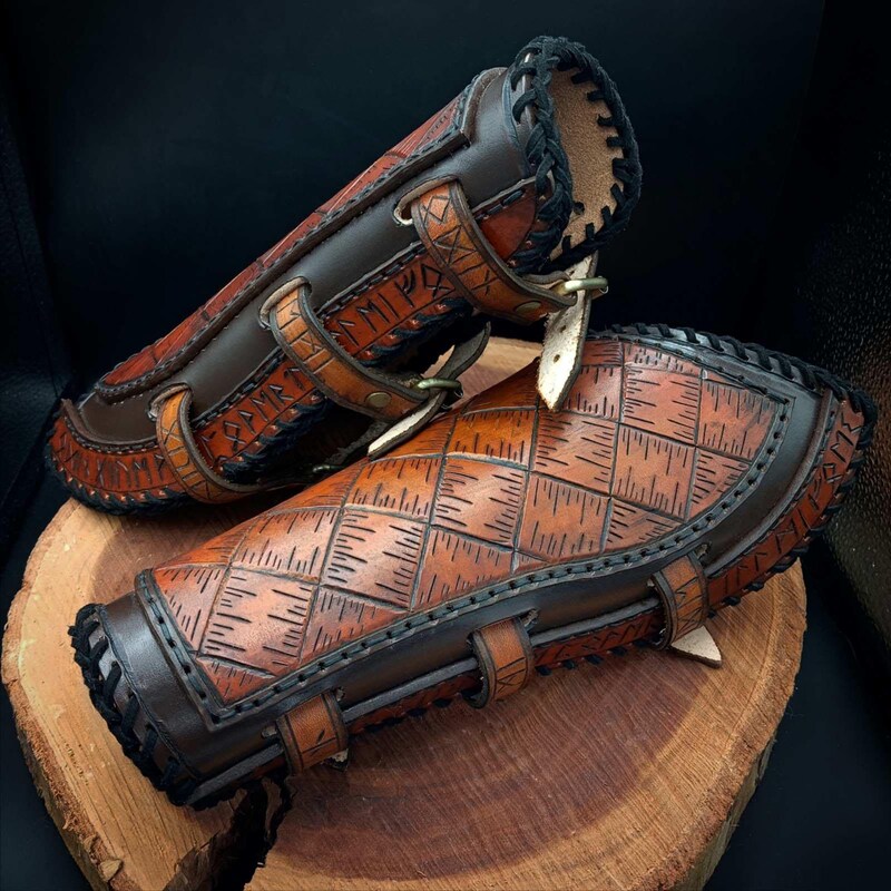 Viking Bracers - Etsy