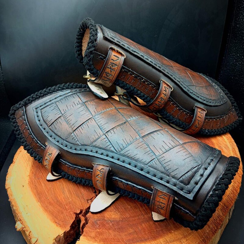 Viking Bracers - Etsy