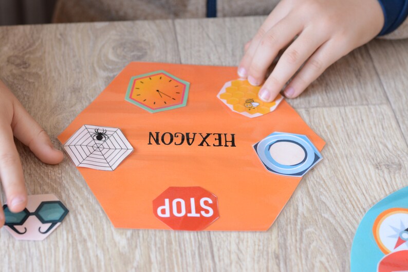 Shape Matching Shapes Activity Cards Preschool Shapes - Etsy