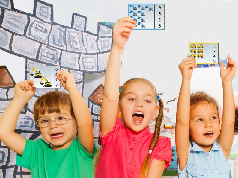 Printable Preschool Math Flash Cards, Printable Additional Cards 1-10 ...