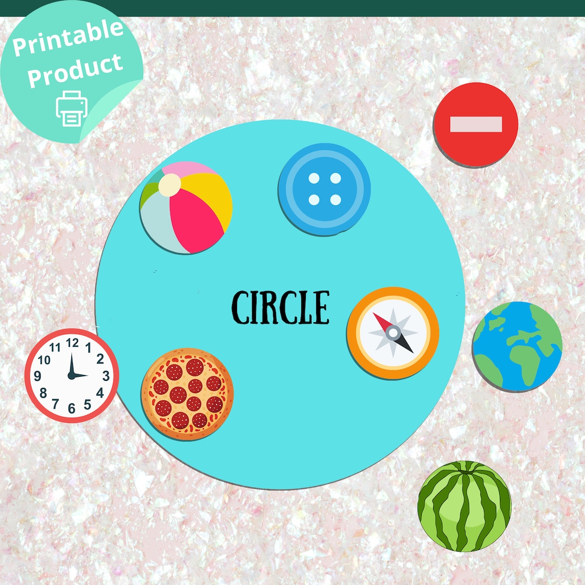 Shape Matching Sorting Shape and Form Card Busy Book Shapes - Etsy