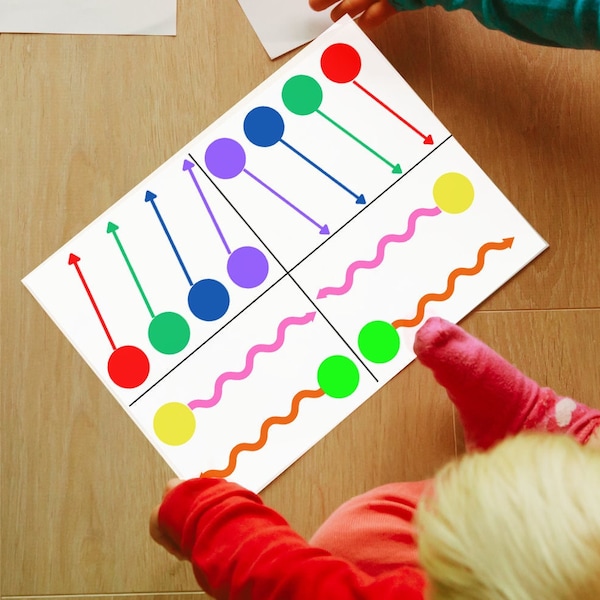 Fine Motor Skills Printable, Fine Motor Activity, Brain Training ...