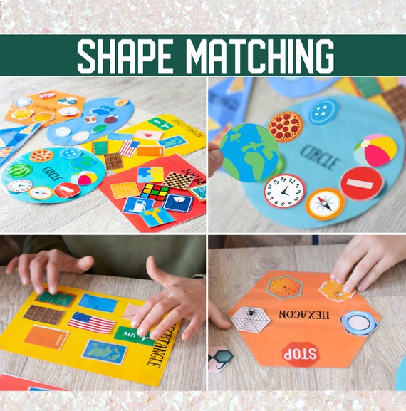 Shape Matching Cards
