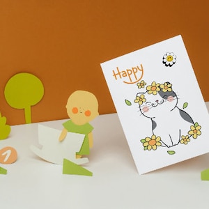 Printable Mini Cards for Kids, Nursery Wall Art, Motivational Cards ...