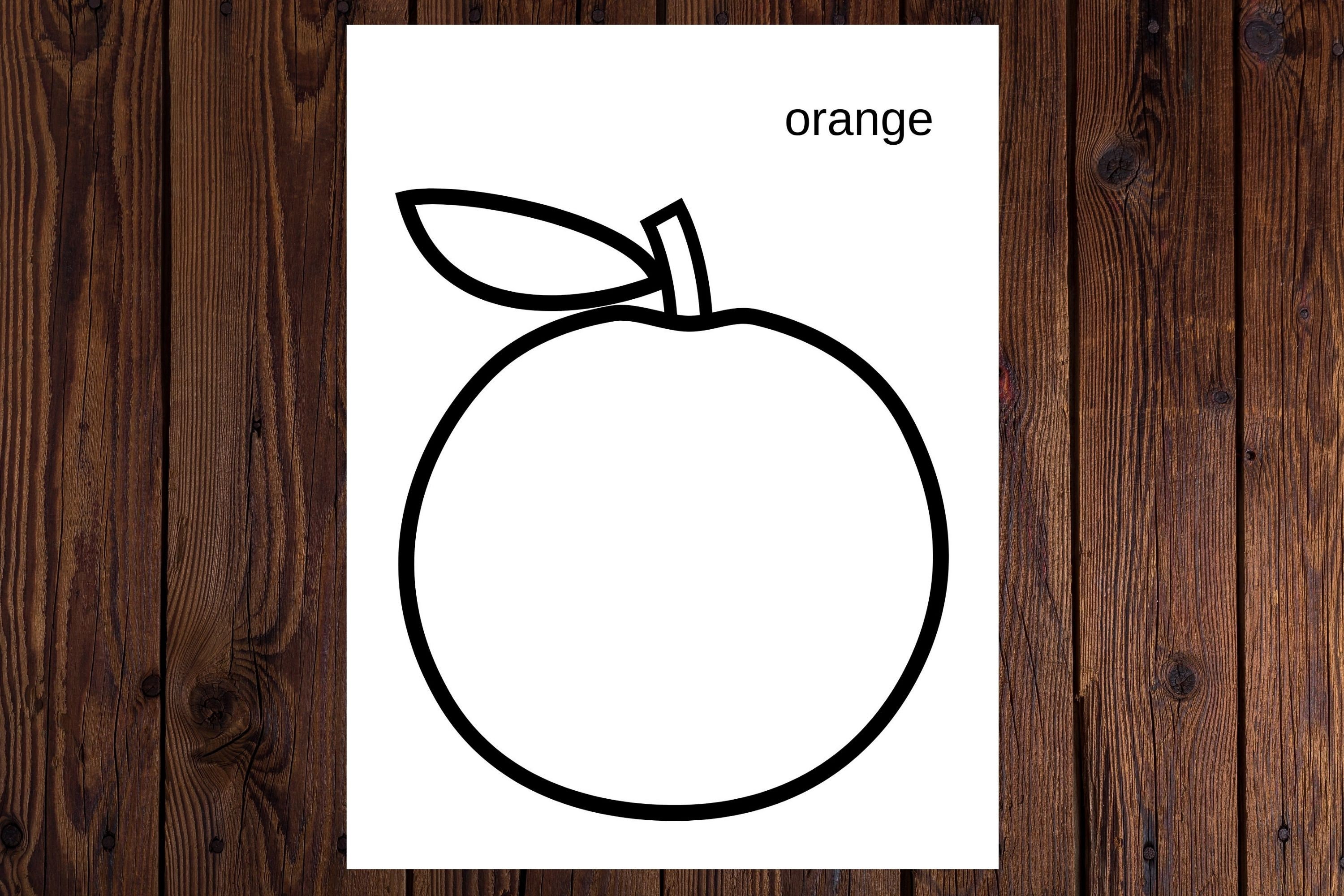 Printable Fruit Coloring Pages ,17 Coloring Pages, Kindergarten ...