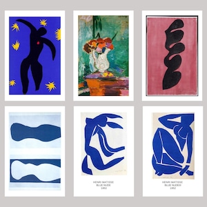 Mini Printable Matisse Art ,henri Matisse Postcards ,4x6 Inch,set of 10 ...