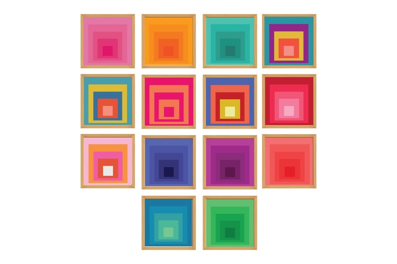 Printable Square Wall Art,square Wall Art Prints,square Poster Print ...
