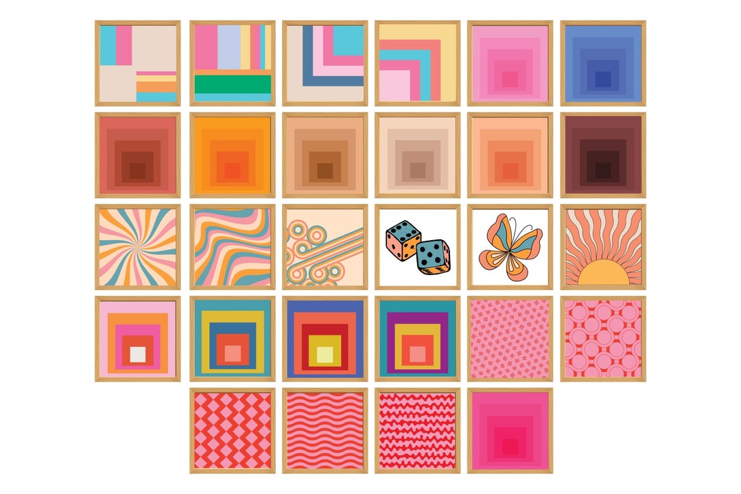 Printable Square Wall Art,square Wall Art Prints,square Poster Print ...