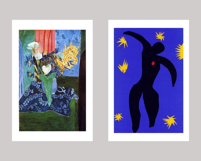 Mini Printable Matisse Art ,henri Matisse Postcards ,4x6 Inch,set of 10 ...