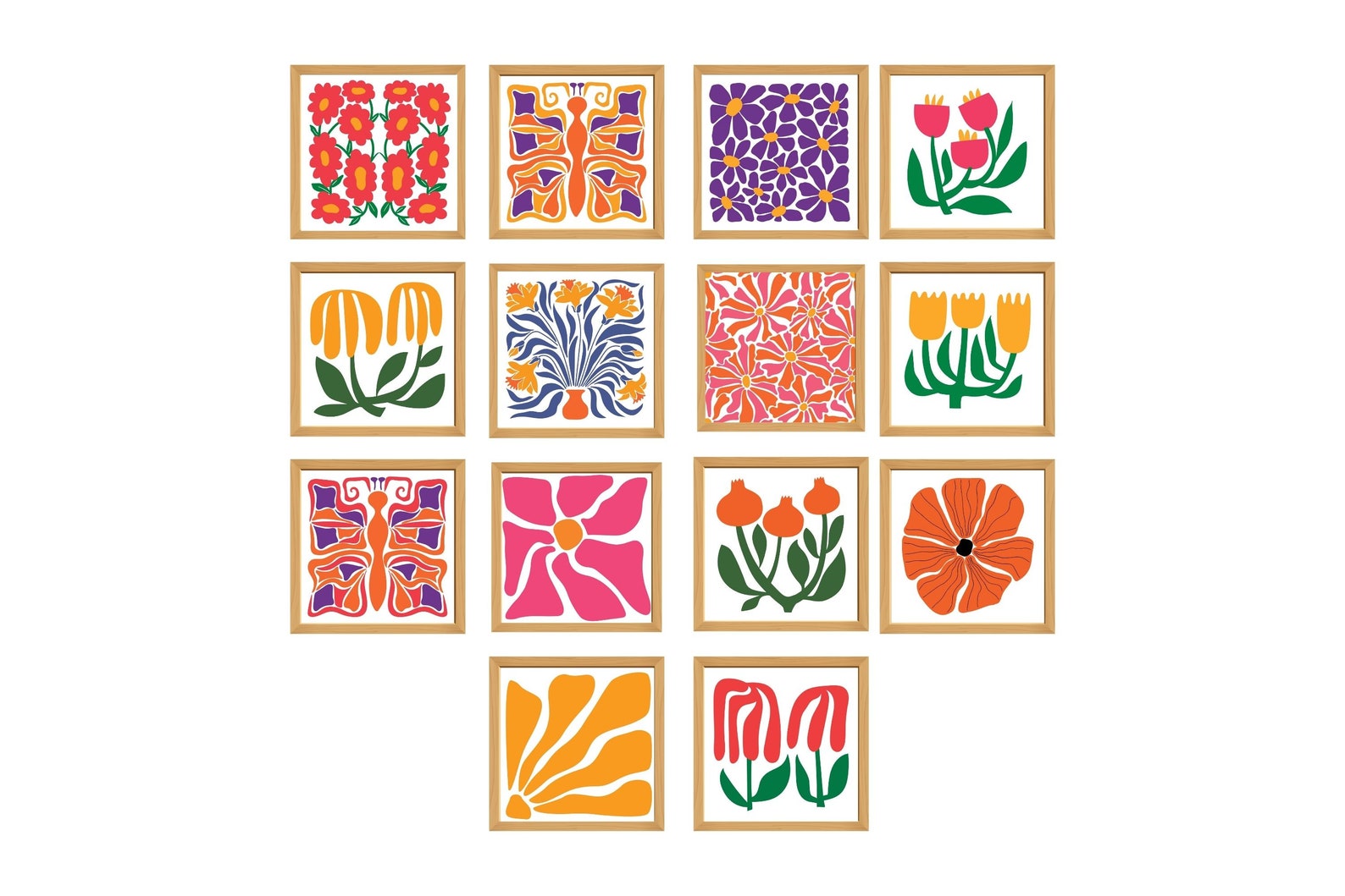 Printable Square Wall Art,square Wall Art Prints,square Poster Print ...