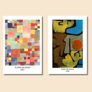 Mini Printable Paul Klee Art ,paul Klee Postcards ,4x6 Inch,set of ...
