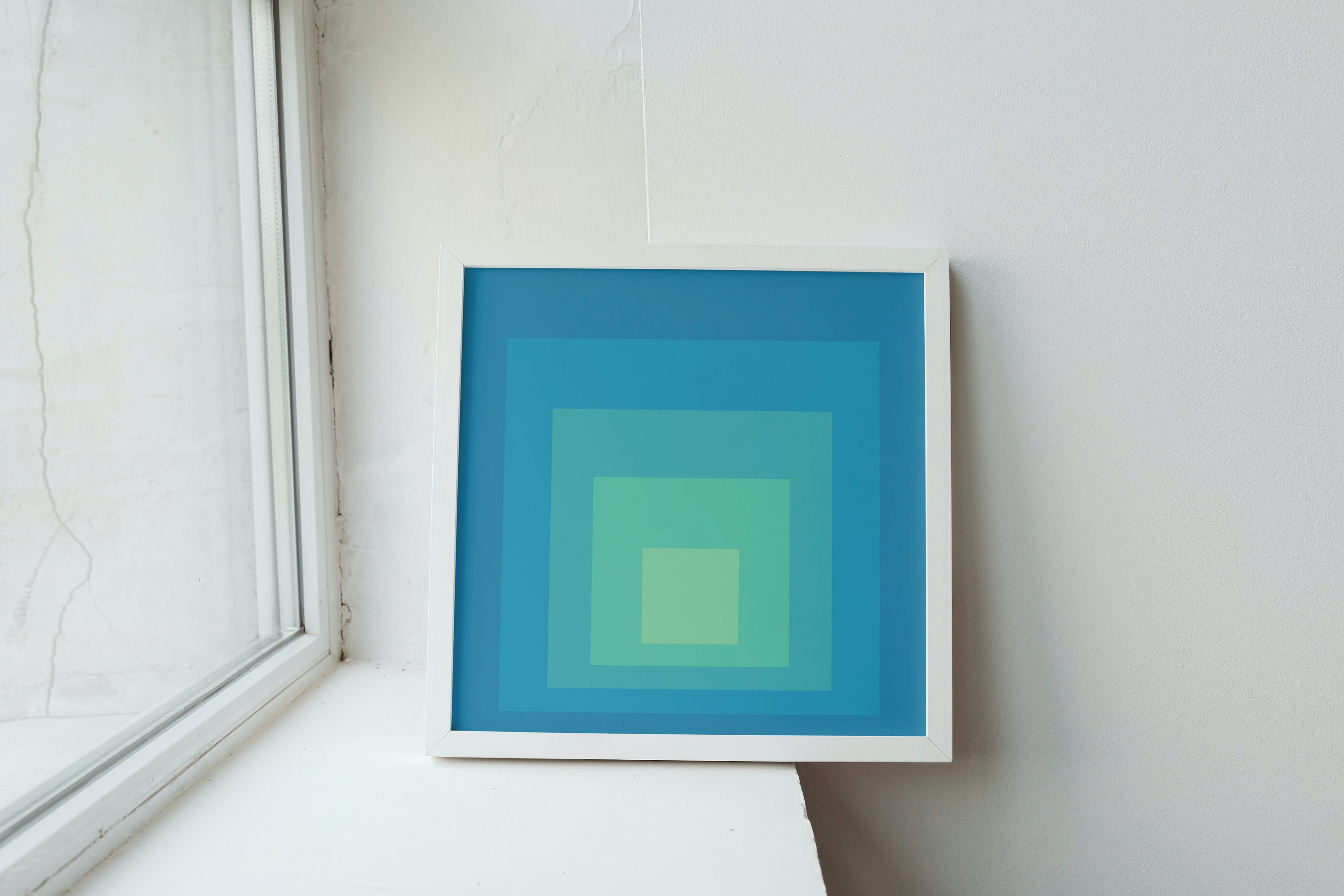 Printable Square Geometric Wall Art,square Posters,colorful Prints ...