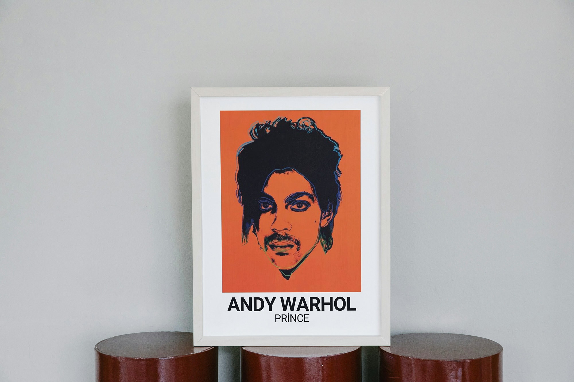 Andy Warhol Prince Print,prince Posters, Orange Prince Poster,andy ...