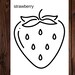 Printable Fruit Coloring Pages ,17 Coloring Pages, Kindergarten ...