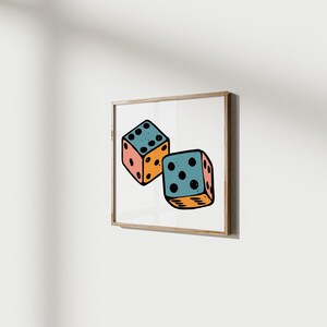 Printable Wall Art, Square Retro Wall Art, Retro Poster, Retro Prints ...