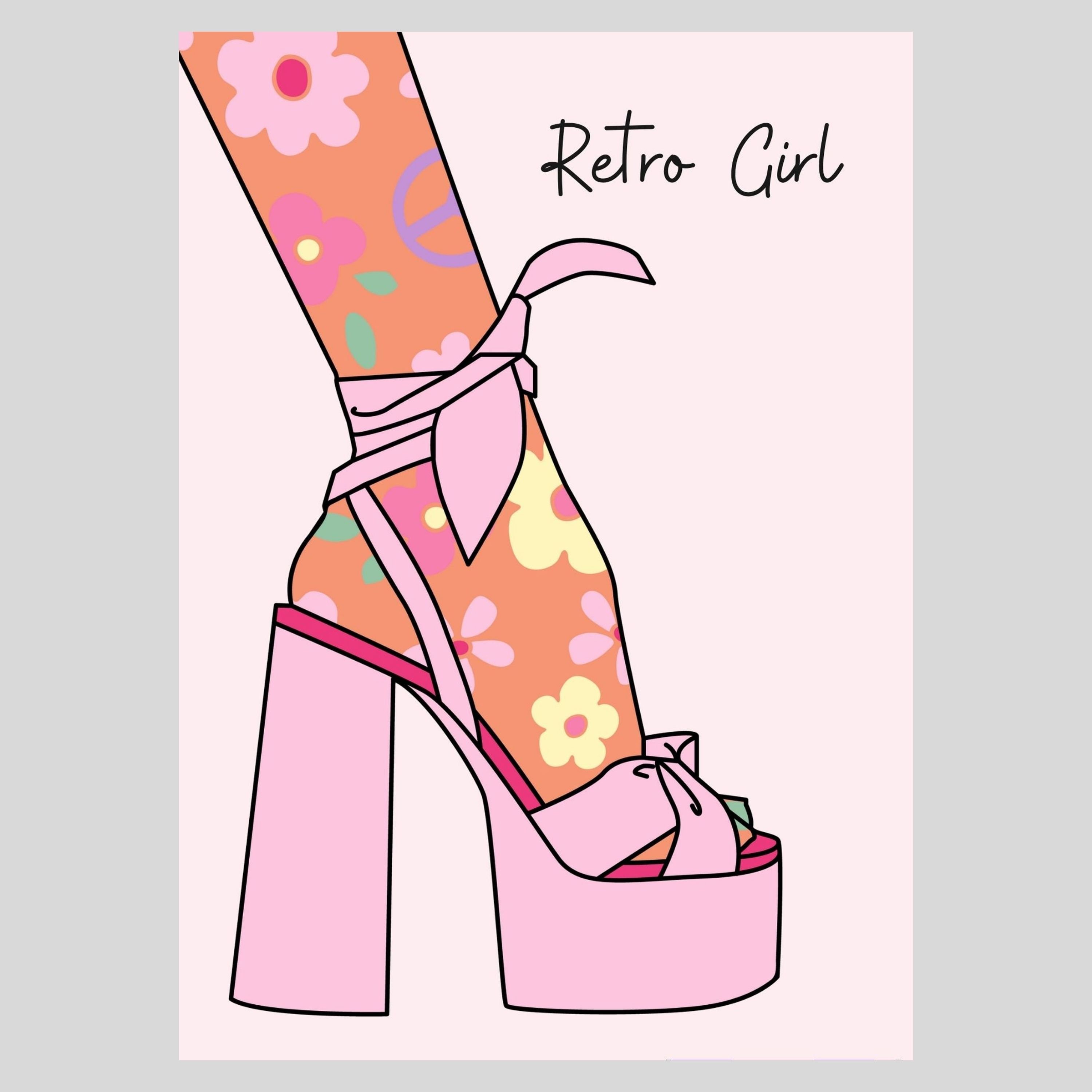 Mini Printable Retro Postcardprintable Retro Cardsmini Retro Prints5x7 ...