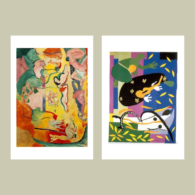 Mini Printable Matisse Art henri Matisse Postcards 4x6 Inchset of ...