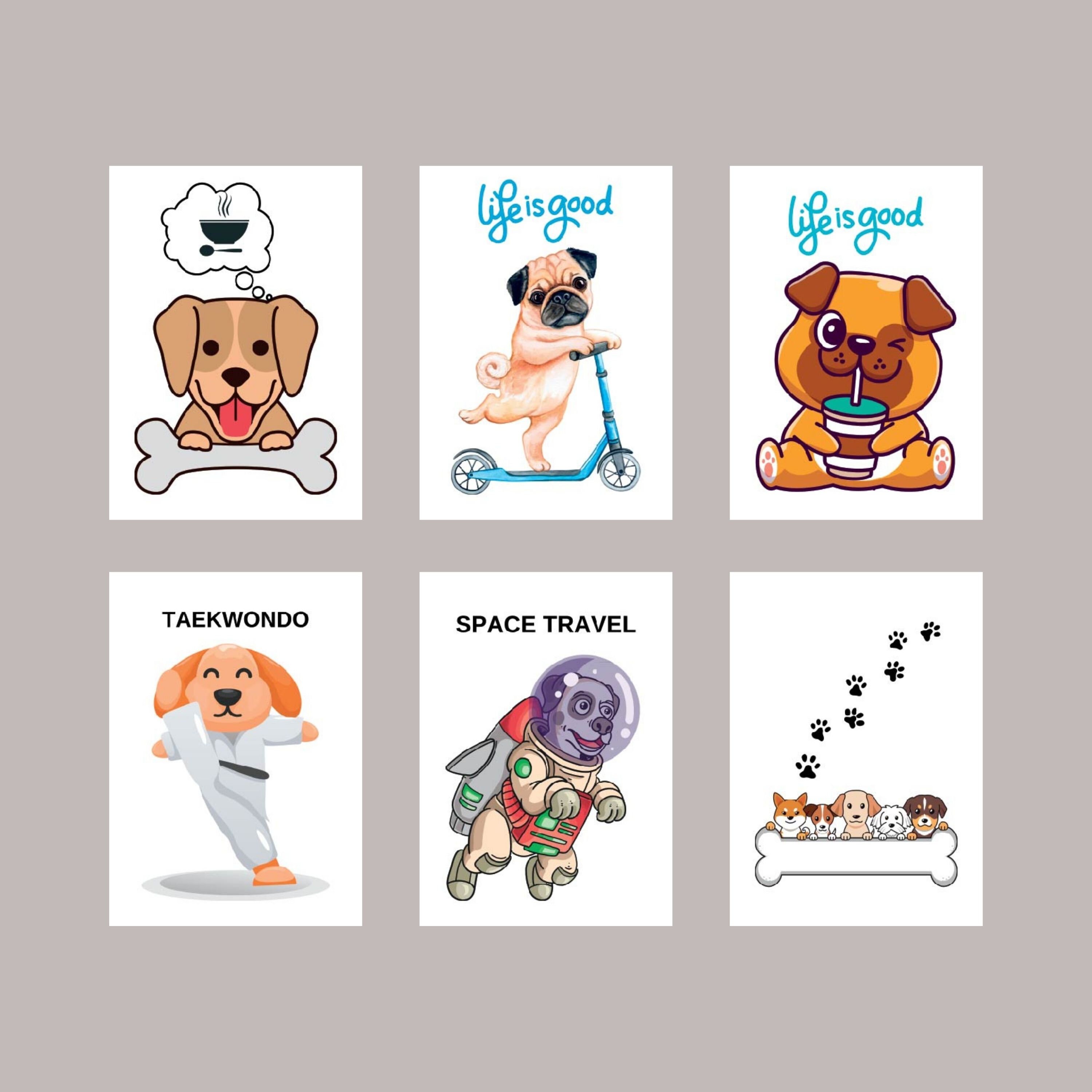 Printable Mini Cards for Kidsprintable Art for Nurserydownloadable ...