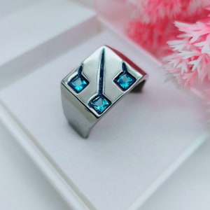 Ainz Ooal Gown Ring Inspired From Overlord Anime, 925 Sterling Silver ...