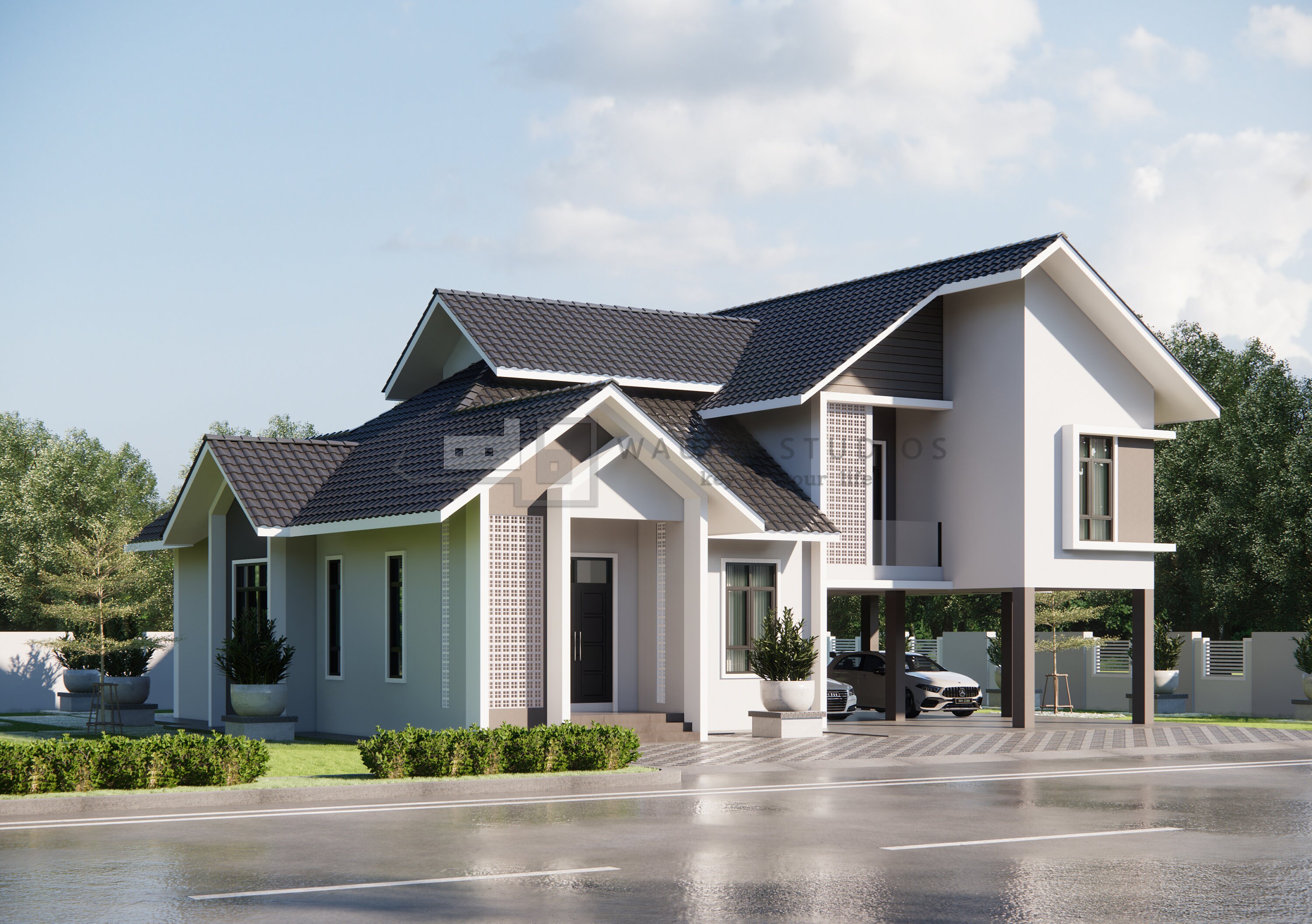 Edesign OMD 001 | 4 Bedrooms 3 Bathrooms | House Design | 3D House ...