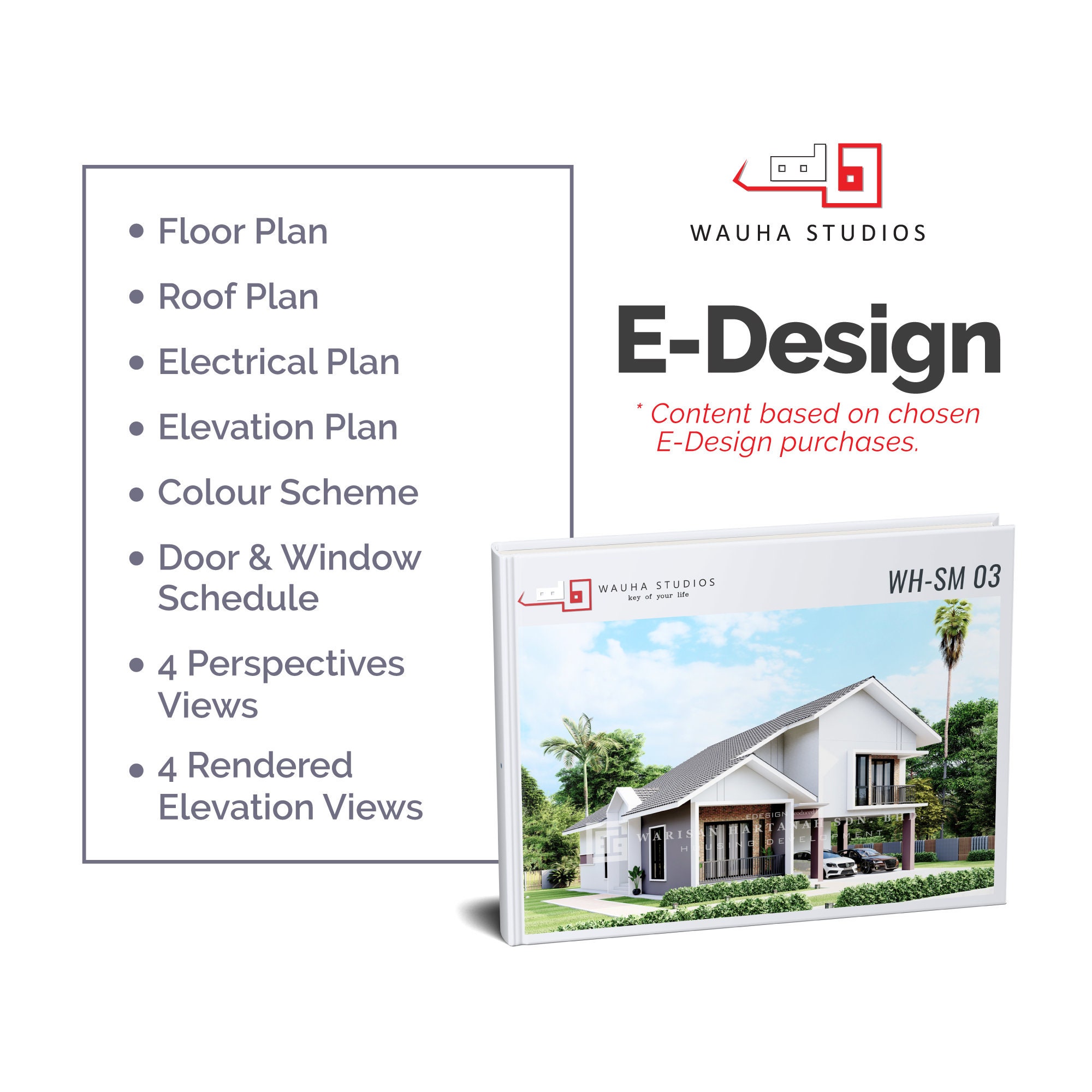 Edesign WH 208R | 4 Bedrooms 4 Bathrooms | House Design | 3D House ...