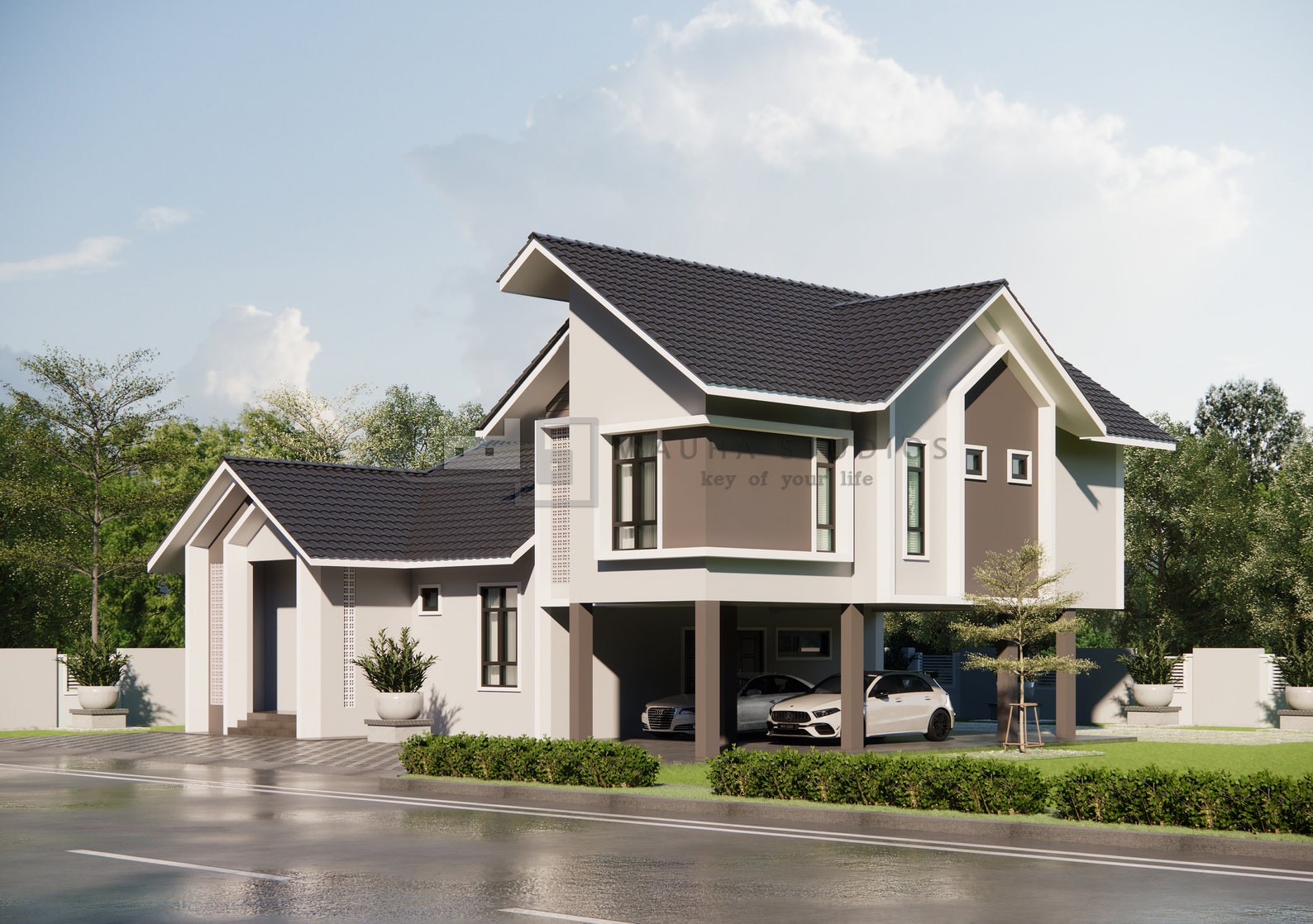 Edesign OMD 001 | 4 Bedrooms 3 Bathrooms | House Design | 3D House ...