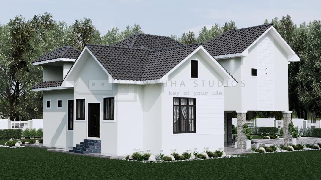 Edesign E224 03 | 4 Bedrooms 4 Bathrooms | the Cottage Style | House Design | 3D House | Modern ...