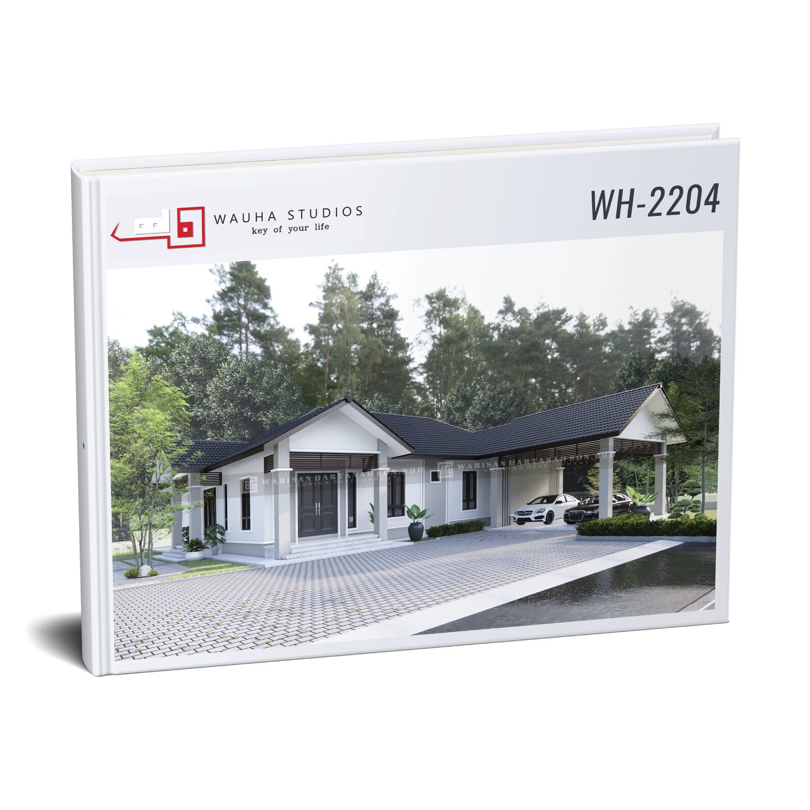 Edesign 2204 | Modern Landed | House Design | 3D House | Modern House ...