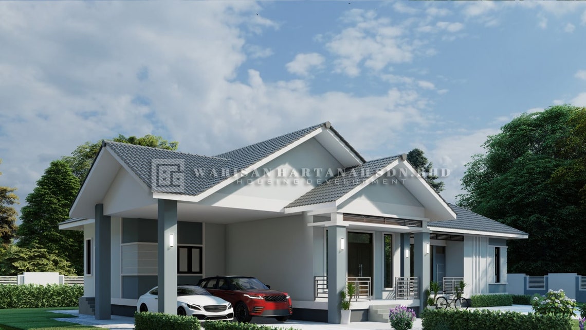 Edesign 2206 Modern Landed House Design 3D House Modern House Small ...