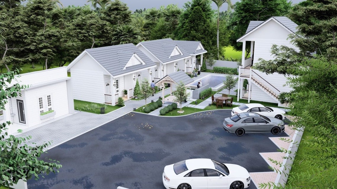 The Cottage Chalet Design Resort Design Vacation Building Exterior ...