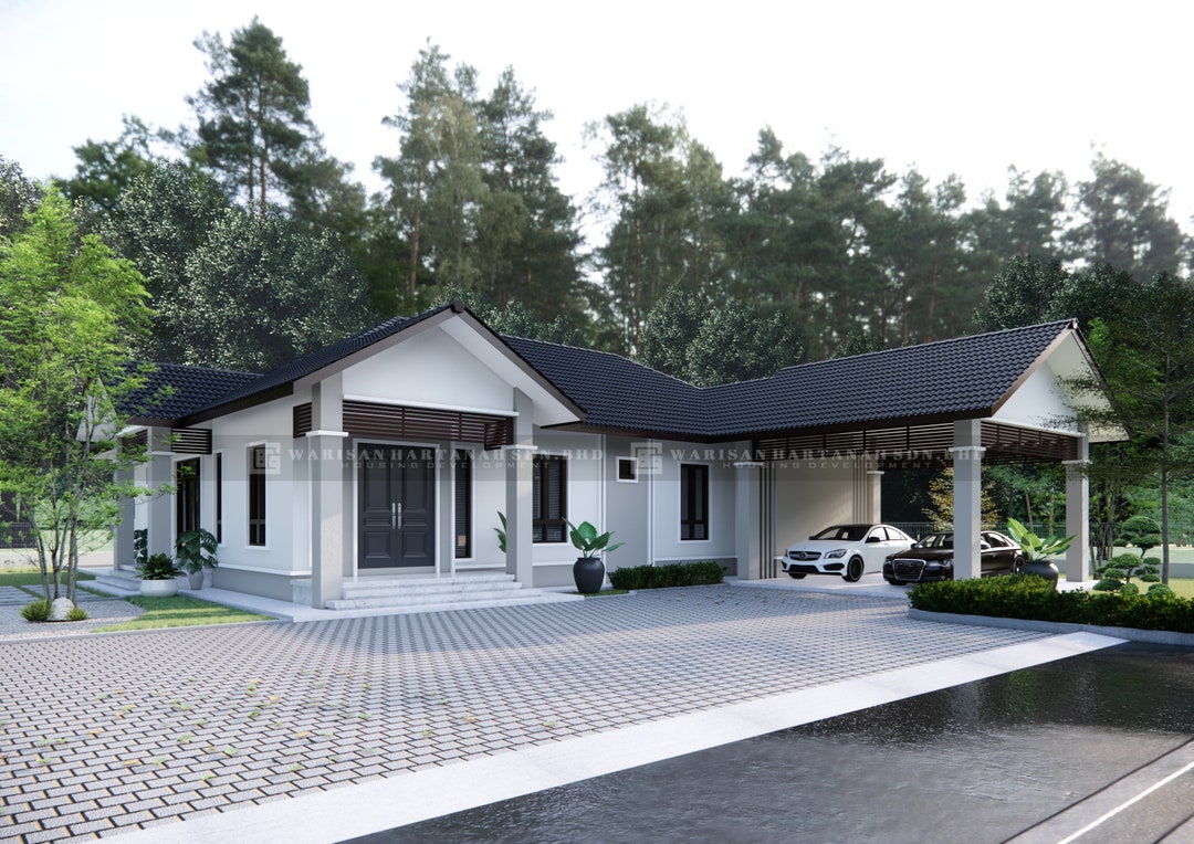 Edesign 2204 | Modern Landed | House Design | 3D House | Modern House ...