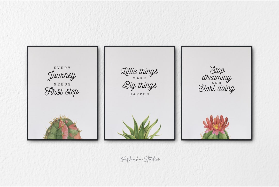 Inspirational Workplace Art, Motivational Office Wall Art, Modern Home ...