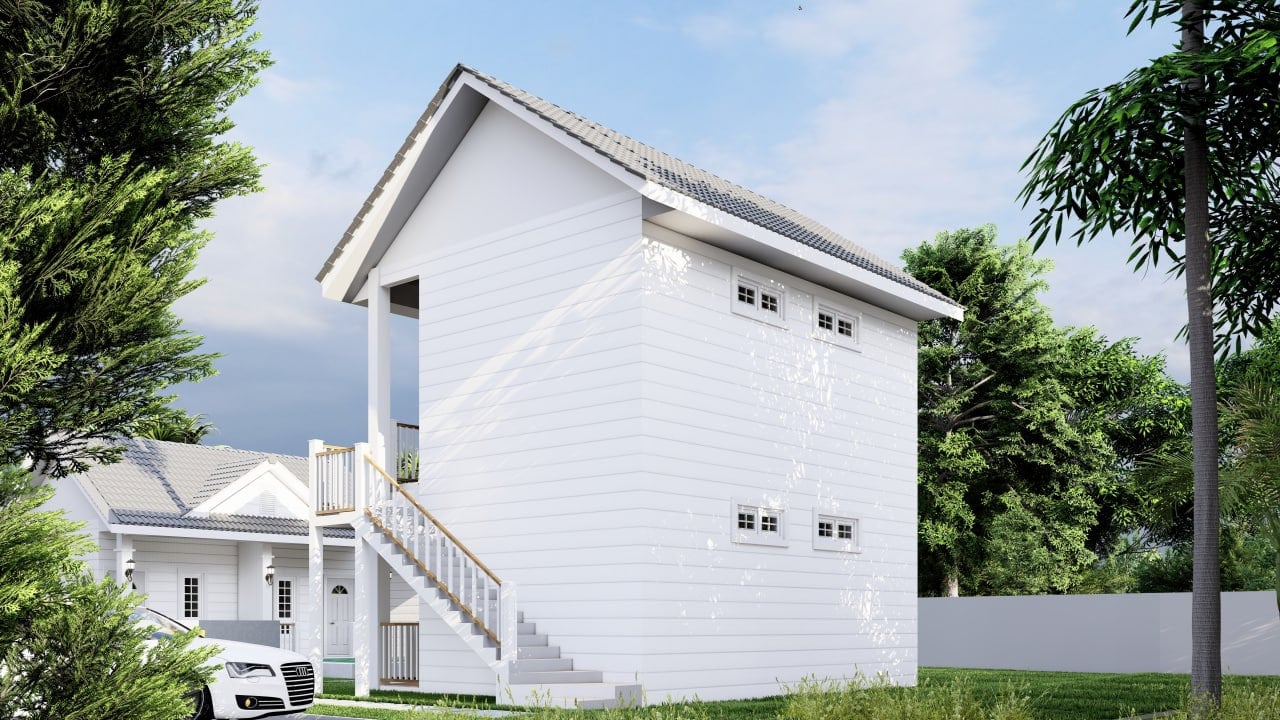 Double Storey Unit Design for Chalet | House Design | 3D House | Modern ...