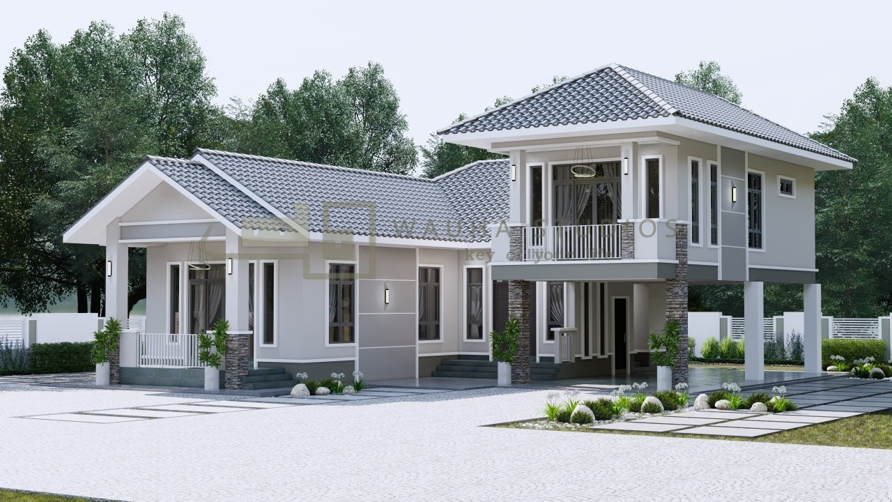 Edesign OMD 003 | 4 Bedrooms 5 Bathrooms | House Design | 3D House ...