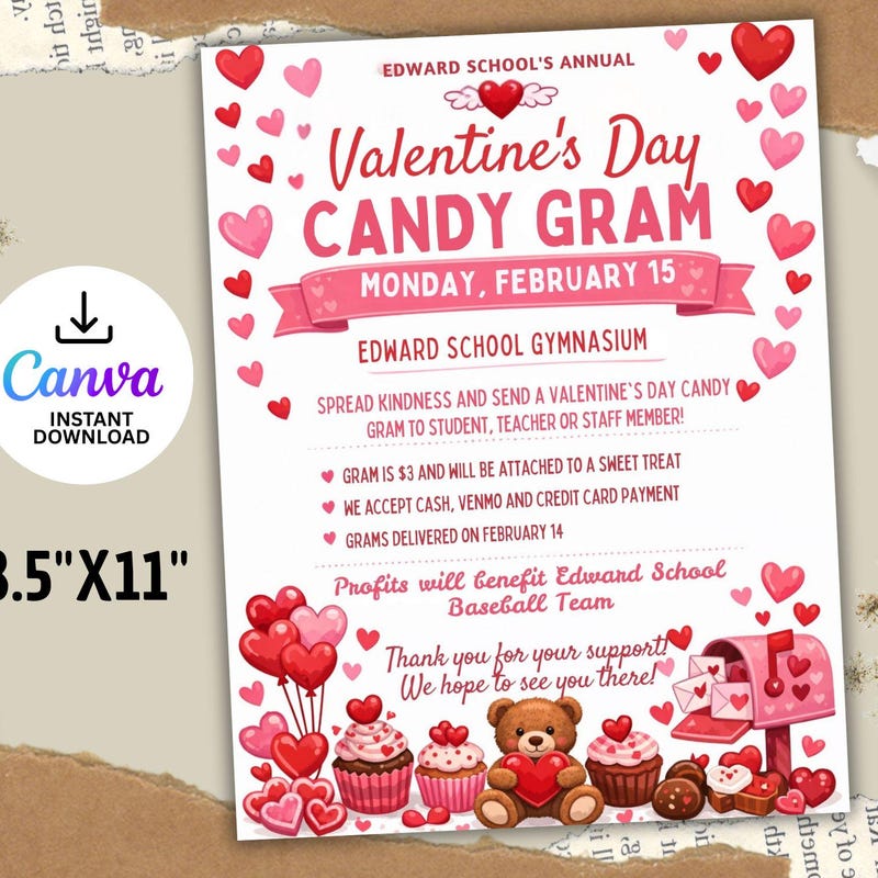 Candy Gram Poster - Etsy