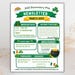 Editable March Newsletter Template, St Patricks PTO PTA School News ...