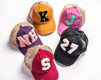 Letter Hat Patch - Etsy