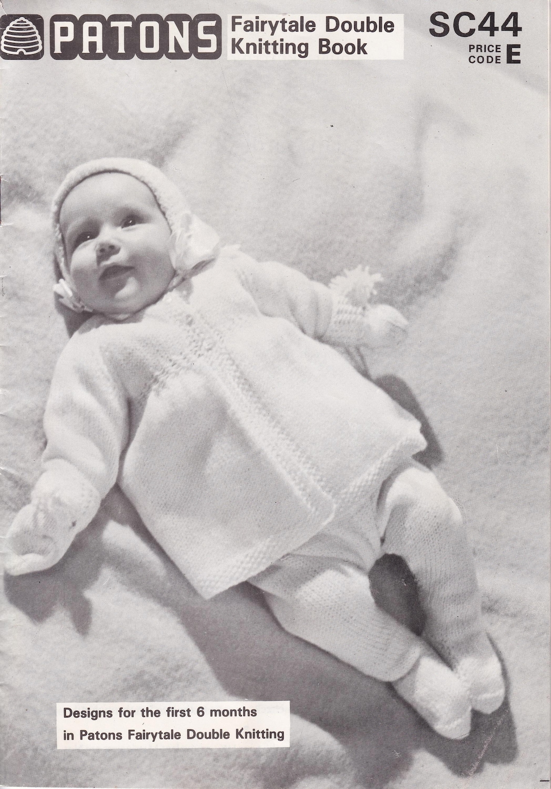 Vintage Baby Knitting Pattern PDF Patons SC44 Fairytale Double Knitting ...