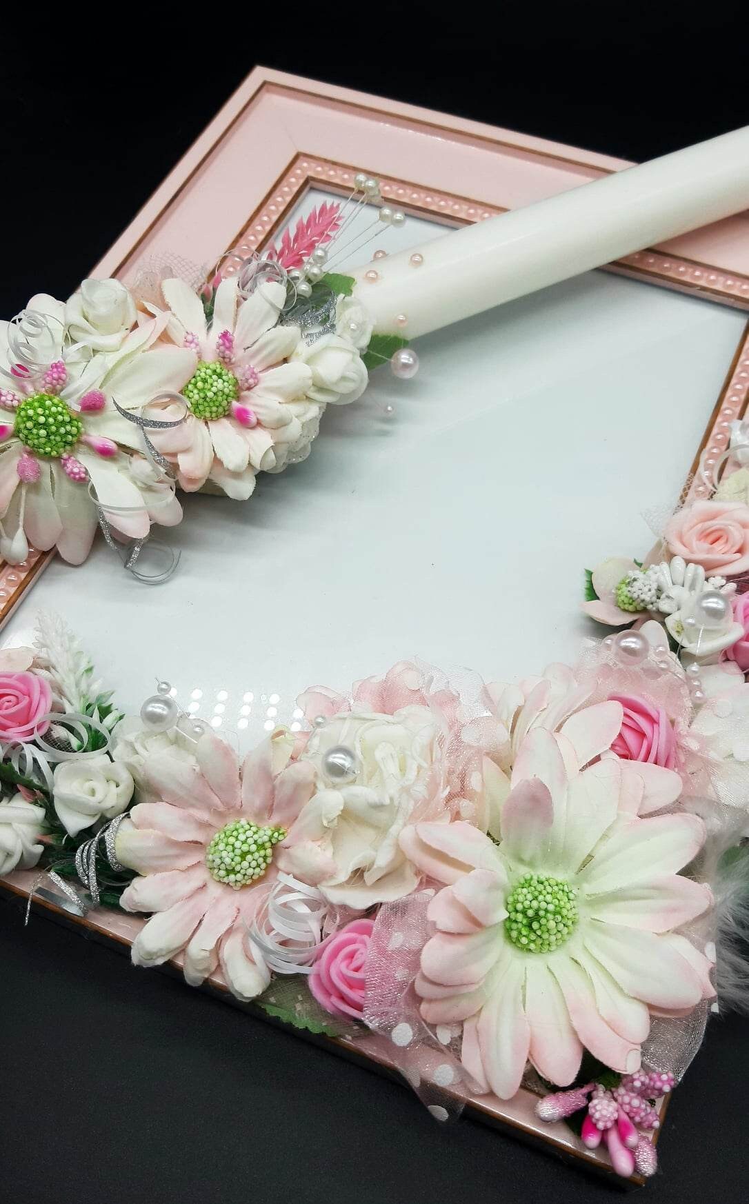 Flower Photo Frame 3 D Flower Frame Wedding Gift Floral - Etsy