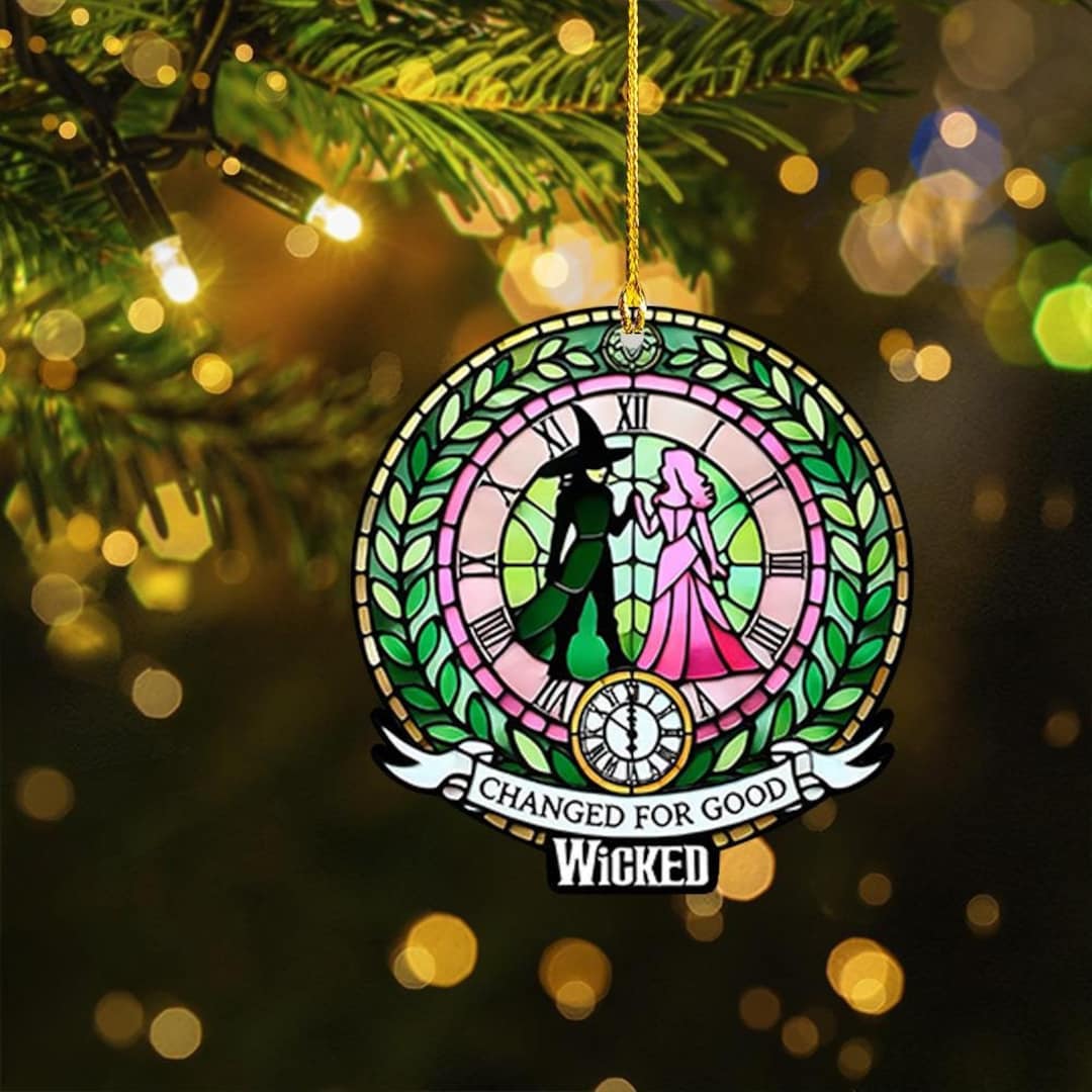 Elphaba and Glinda Besties, Witches of Oz Ornament, Wicked, Wickeds ...