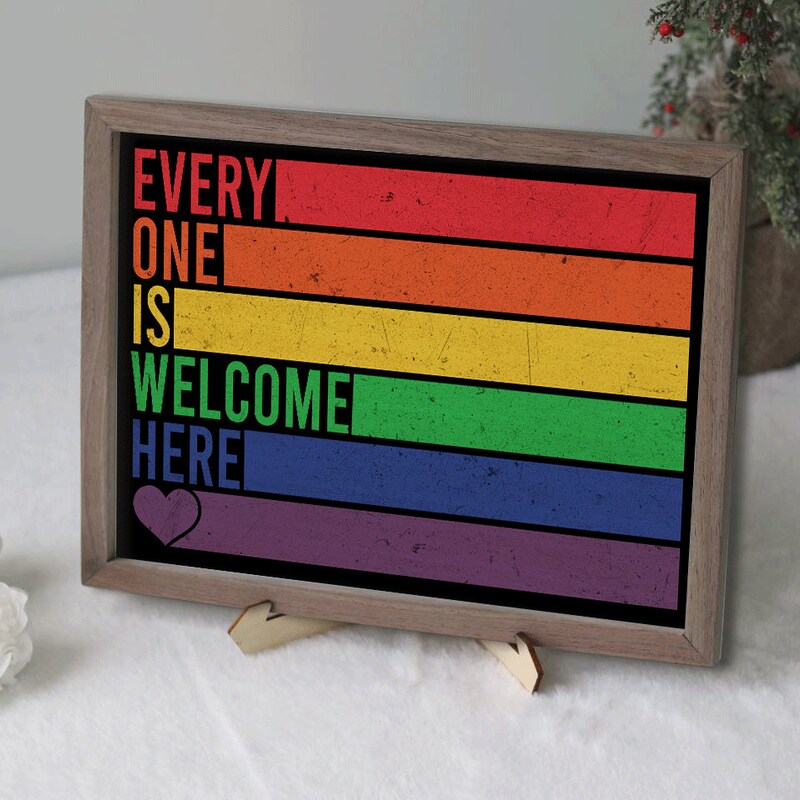 Everyone is Welcome - Etsy