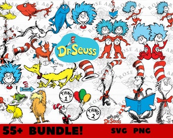 Dr Seuss Bundle - Etsy
