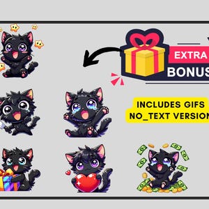 6 Twitch Alerts | Chibi Cat Alerts | Stream Alerts | Twitch Animated ...