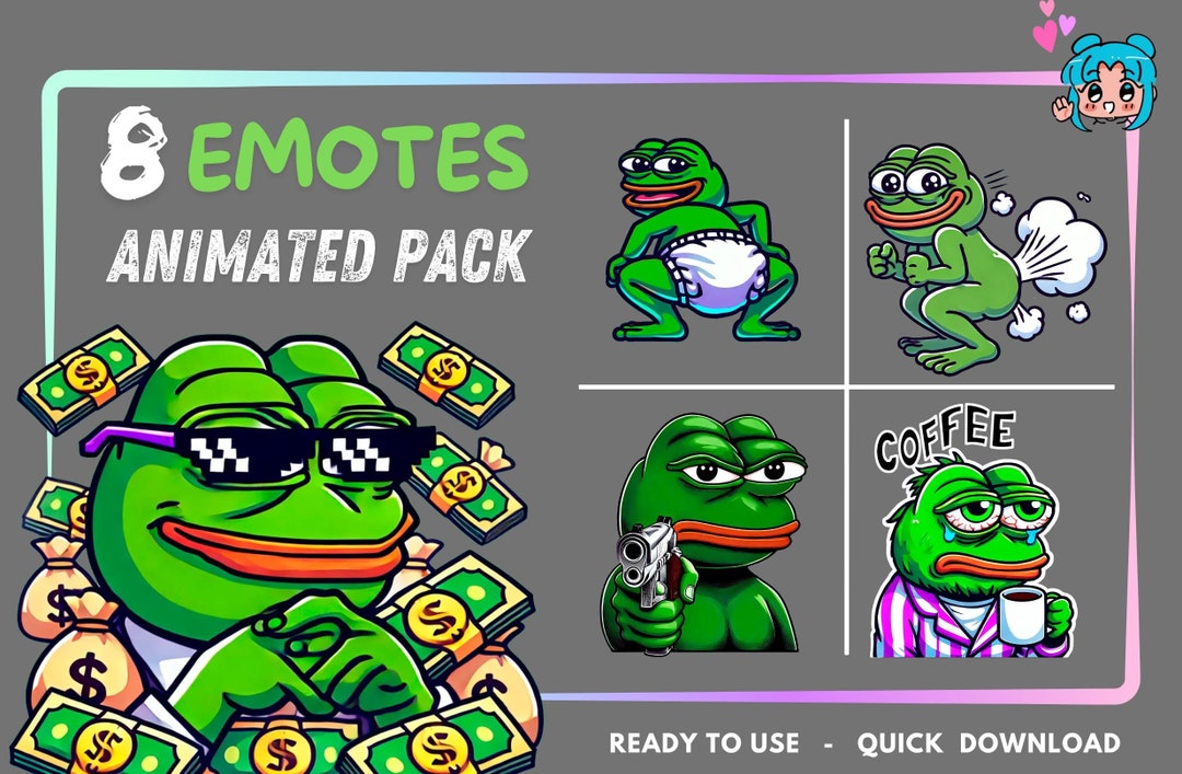 8 Funny Animated Emotes Twitch Emotes Emotes Twerk Animated Twitch ...