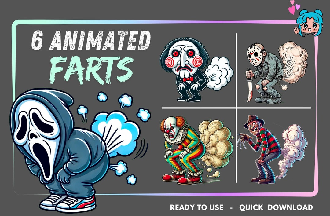 6 Animated Twitch Emotes Fart Emotes Twitch Emotes Funny Emotes ...