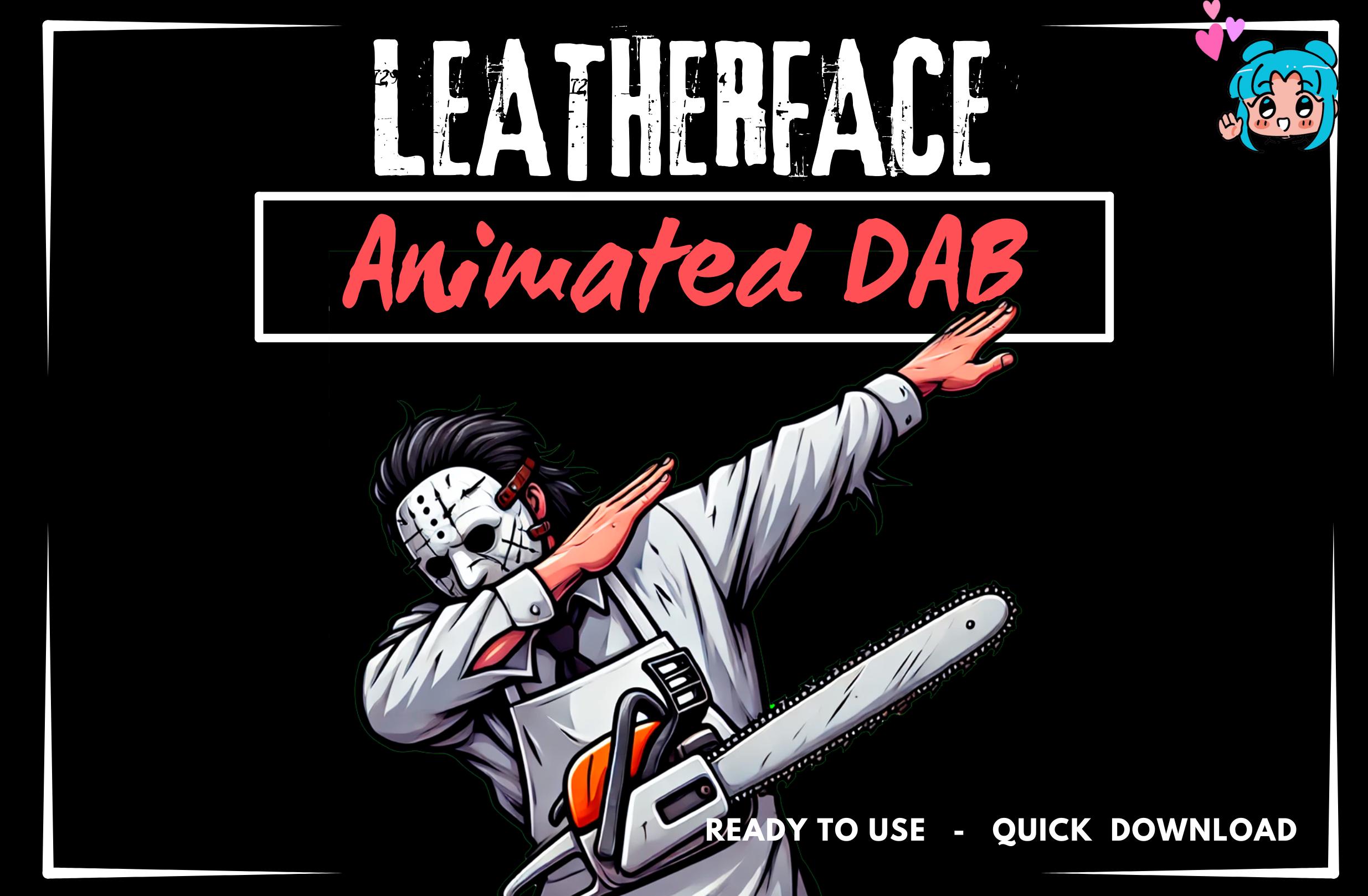 Leatherface Animated Twitch Emotes | Dab Emotes | Animated Halloween ...
