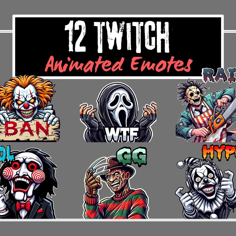 Twitch Emotes - Etsy